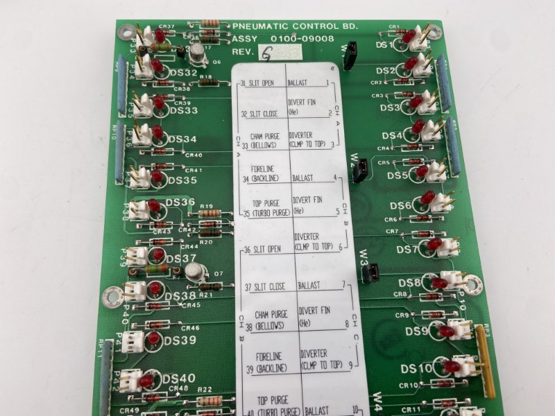 Applied Materials/AMAT PN: 0100-09008 PCB Pneumatic Control Board | eBay