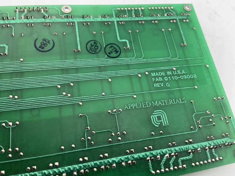 Applied Materials/AMAT PN: 0100-09008 PCB Pneumatic Control Board | eBay