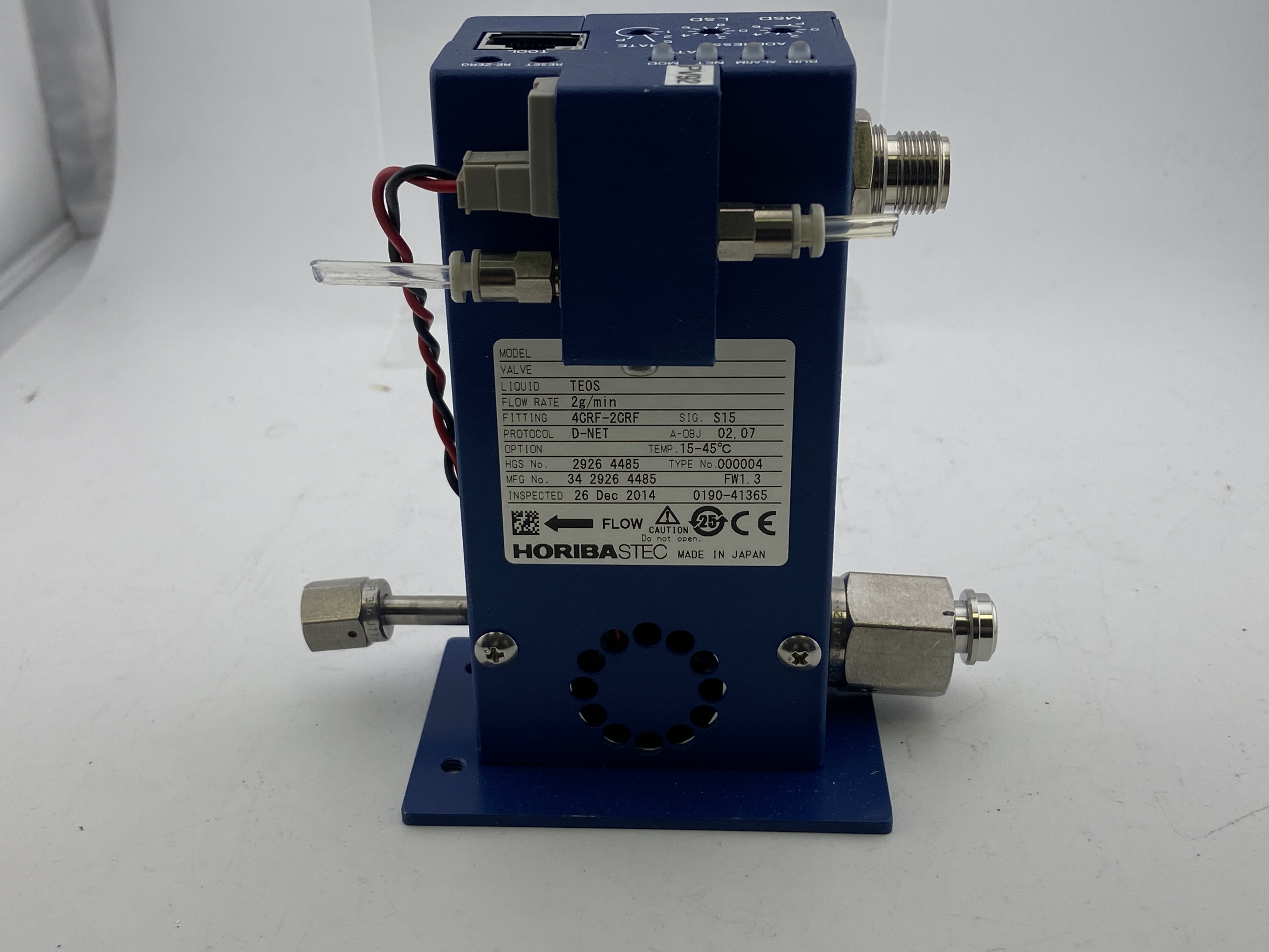 Horiba Flow Meter at Helen Byrne blog