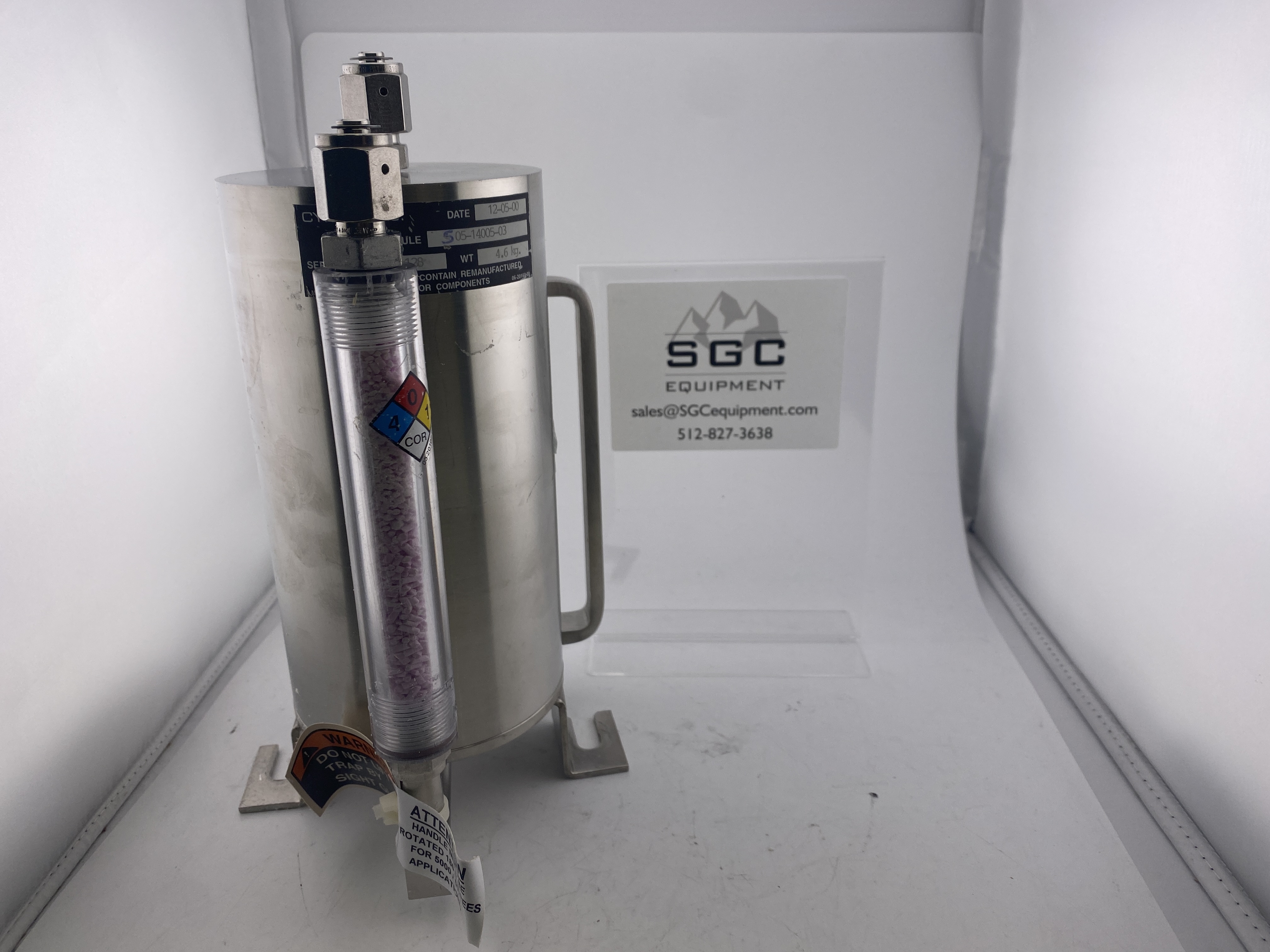 Cymer Flourine Trap PN: 505-14005-003 | eBay