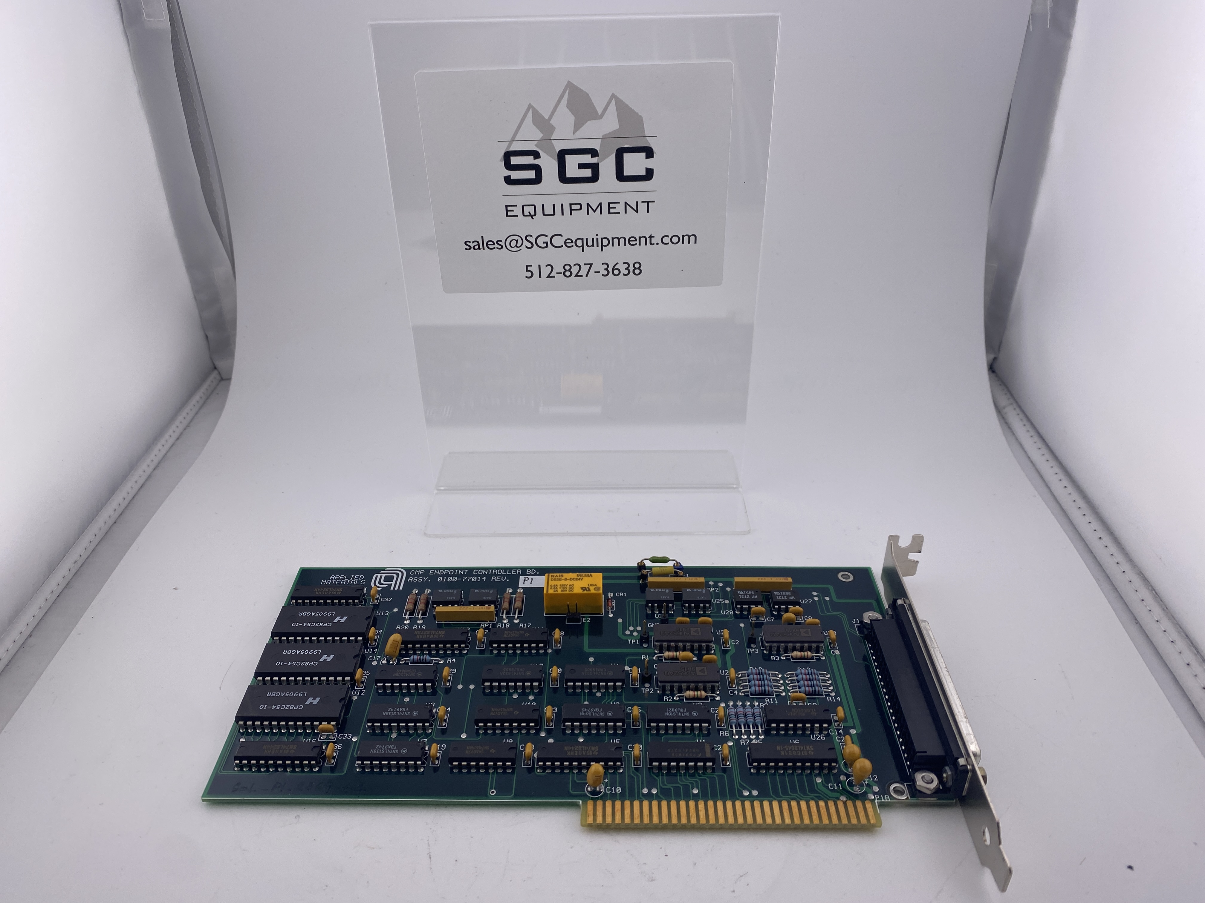 APPLIED MATERIALS/AMAT CMP Endpoint Controller Board PCB PN: 0100-77014 ...