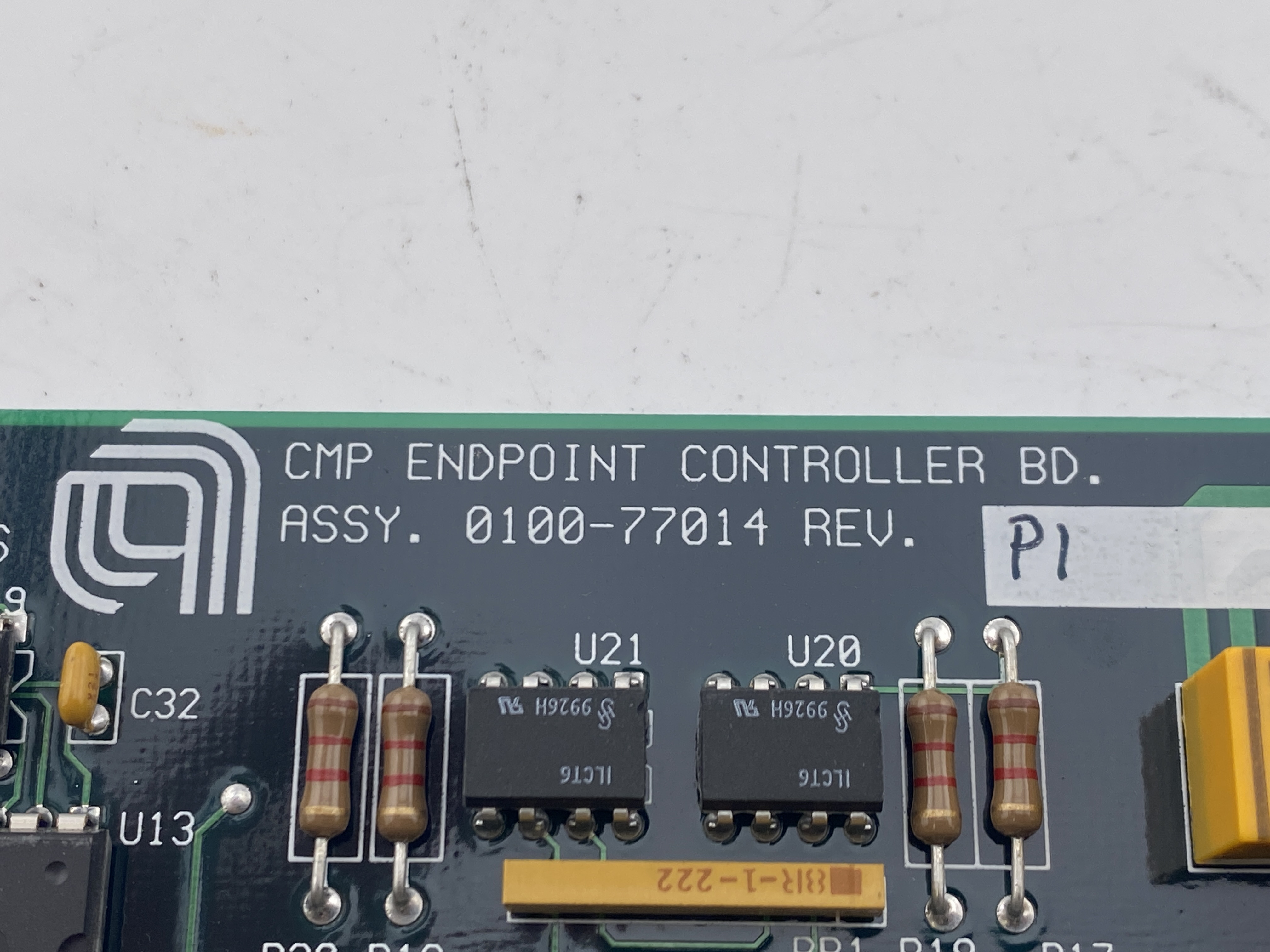 APPLIED MATERIALS/AMAT CMP Endpoint Controller Board PCB PN: 0100-77014 ...