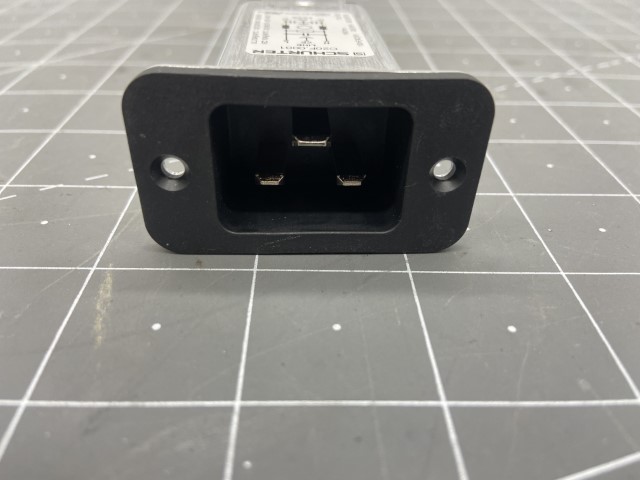 SCHURTER C20f.0001 AC Power Entry Module Screw-on X2 Cap 20a Standard ...