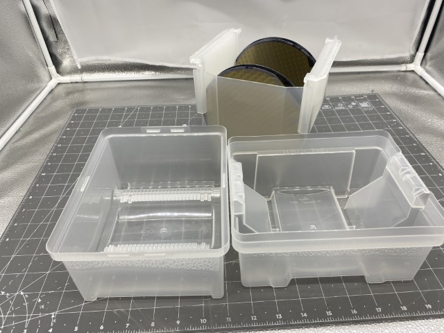 Entegris H9150 Wafer Shipping Boxes 6" comes with 4 Silicon Wafers | eBay